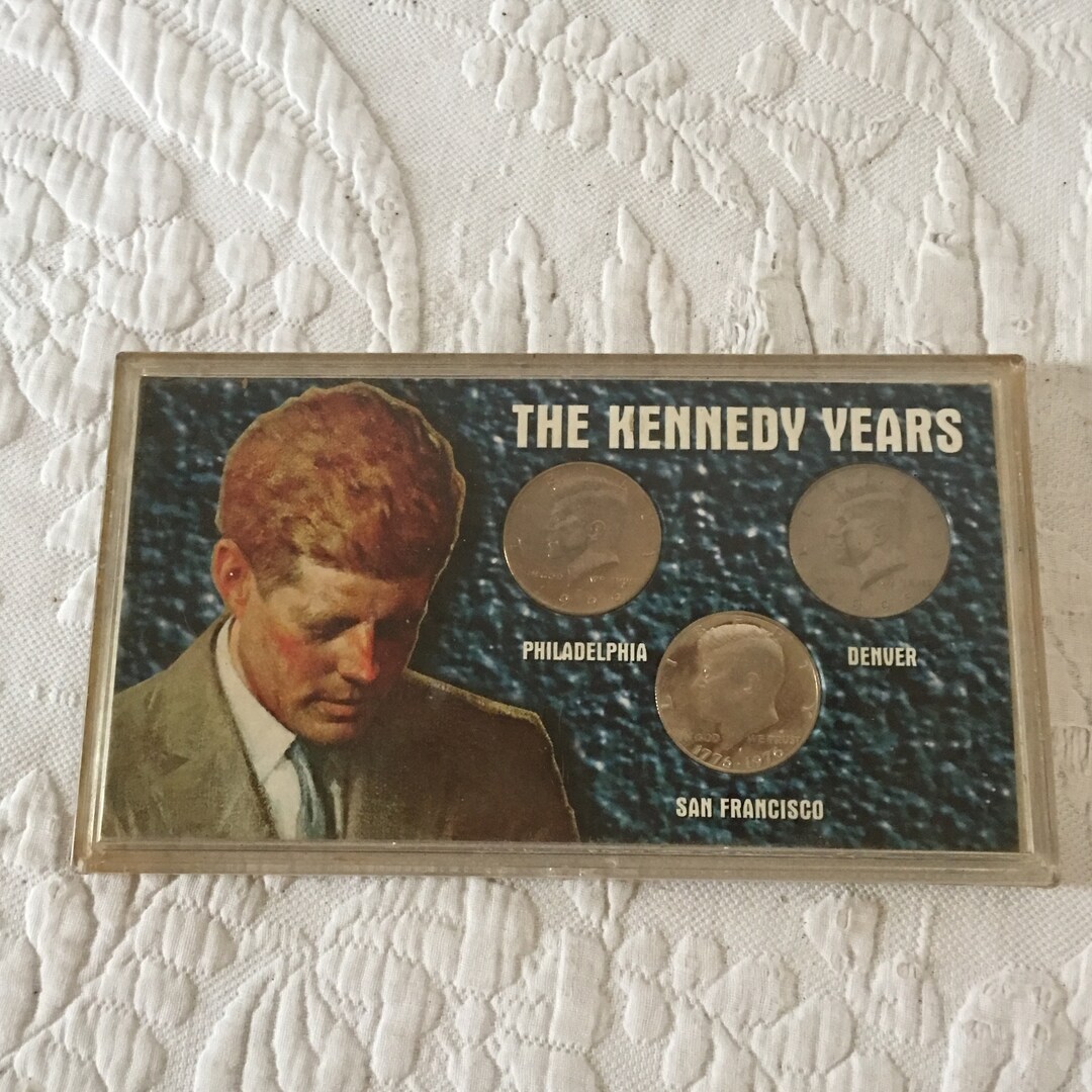 Vintage 1996 SSCA the Kennedy Years Half Dollar Coins. 1776-1976 S ...