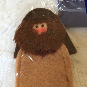 My Pocket Nativity Finger Puppets. Mary, Joseph, Baby Jesus, Cow and ...