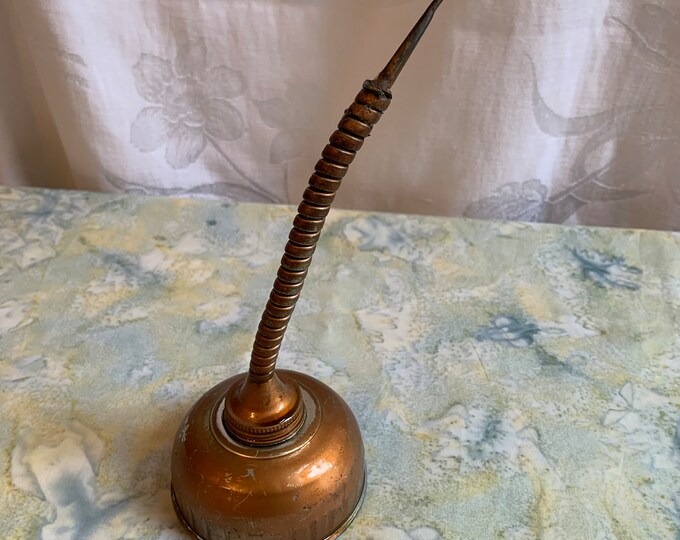 Antique Popper Oil Dispenser With Flexible Nozzle/spout - Etsy
