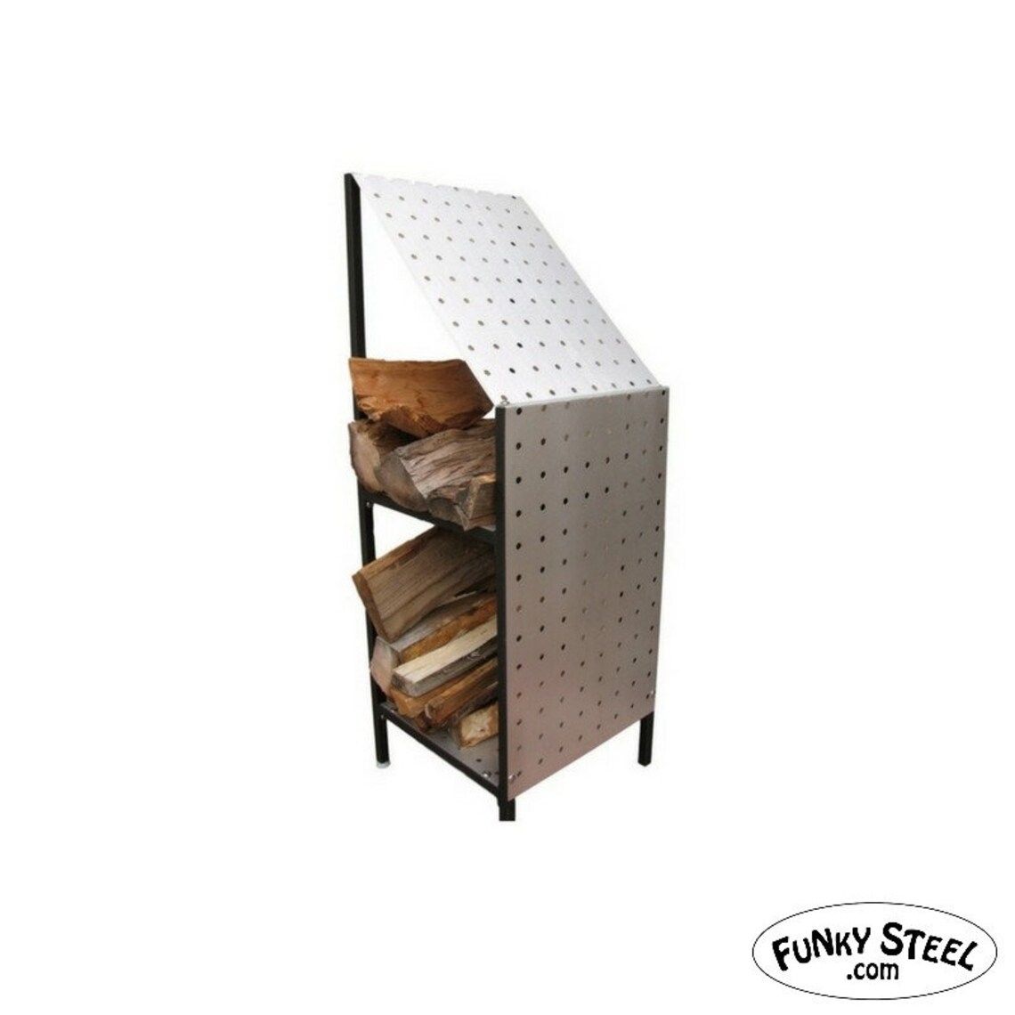 Funky Wood Firewood Storage Rack - Etsy