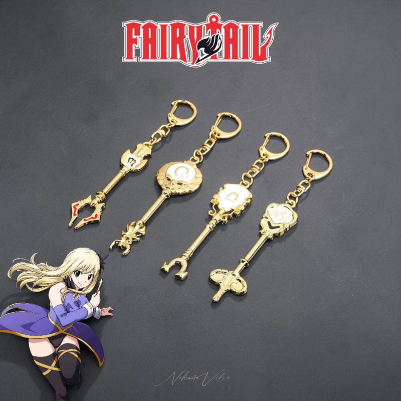 Cool Anime Keychain - Etsy UK