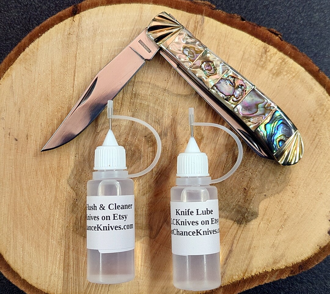 Knife Lube & Flush Combo - Etsy