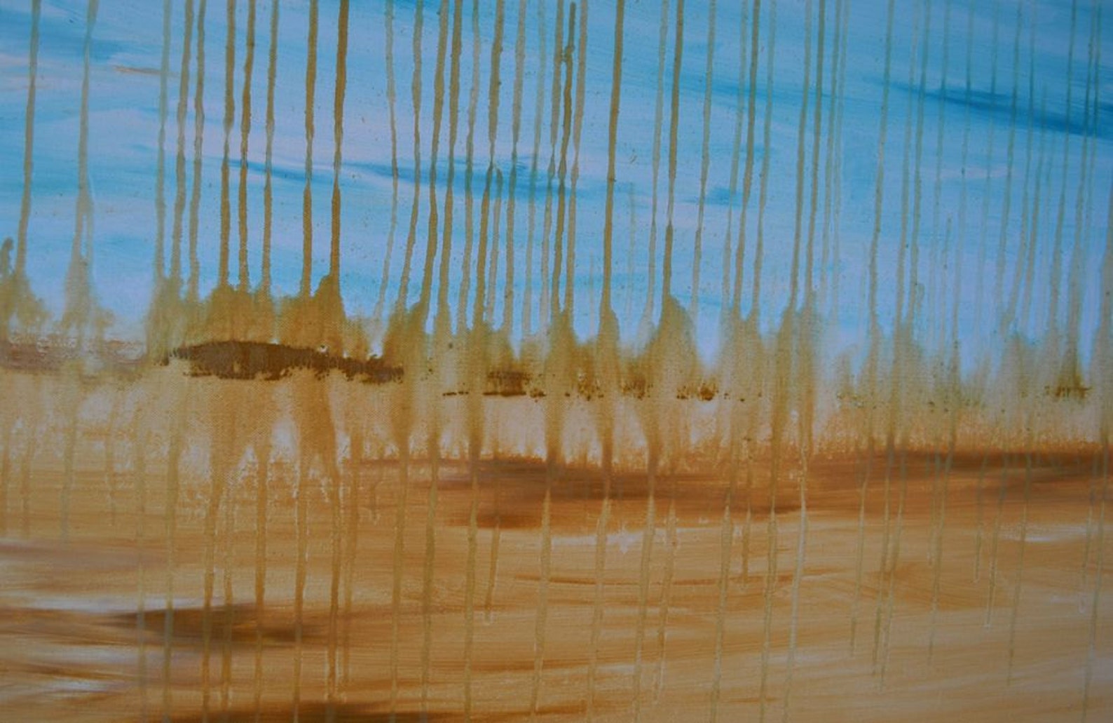 64 Original Large Abstract Landscape Painting Acrylic Painting Modern ...