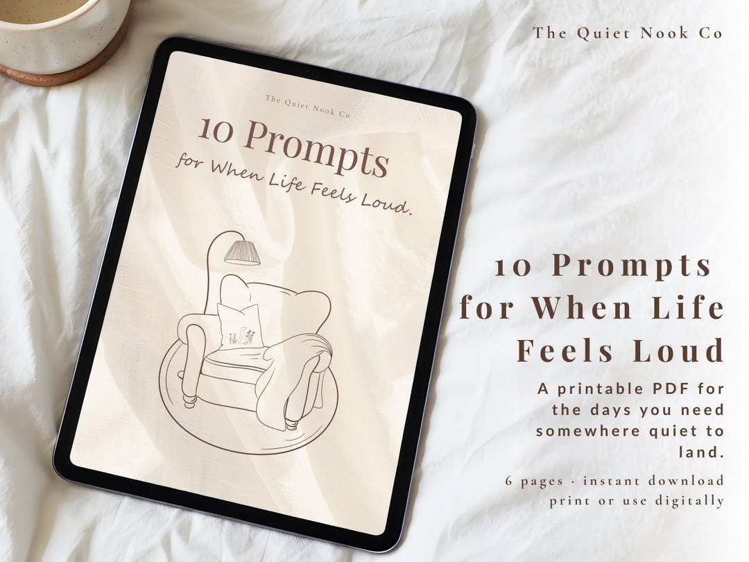 Printable Journal Prompts | Self Reflection PDF | Mindfulness Writing ...