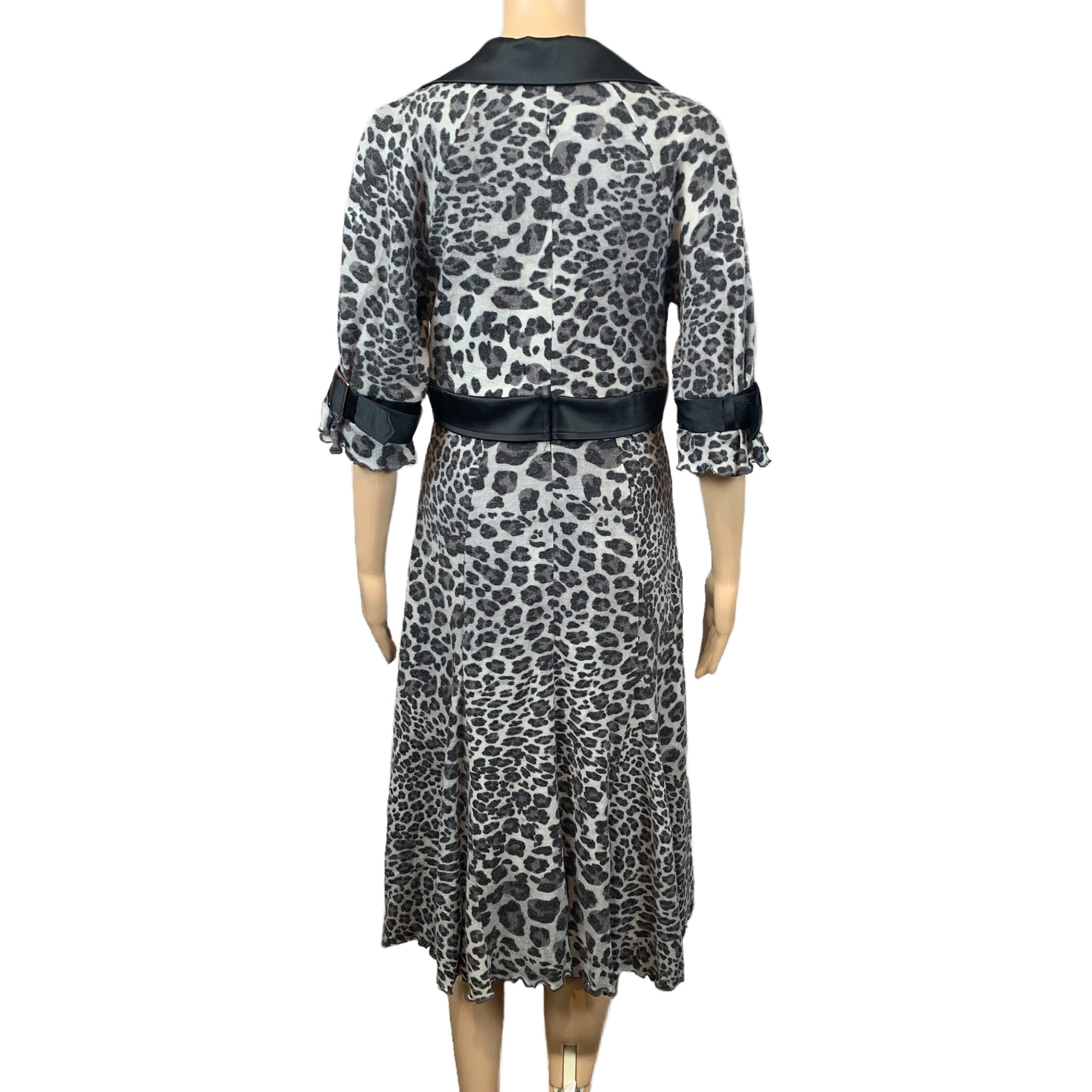 Cocktail Dress 1990's Vintage Gerry Shaw Leopard - Etsy