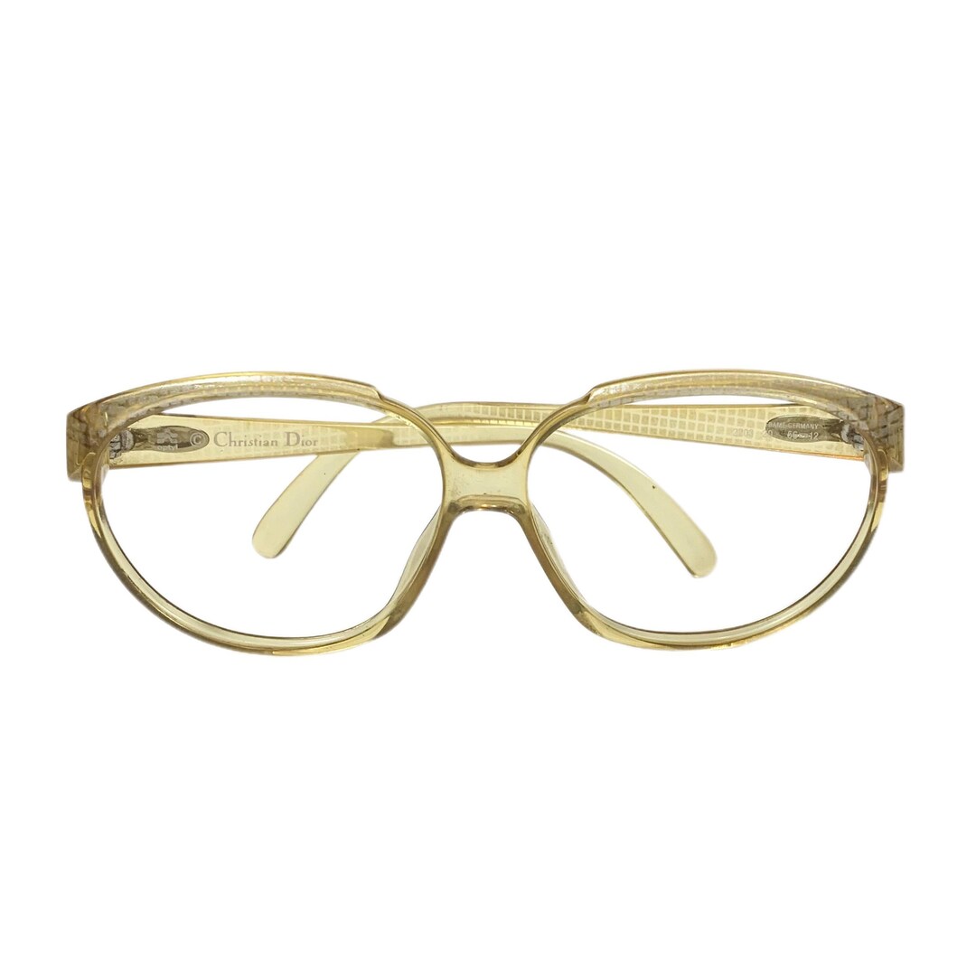 Christian Dior 1980's Vintage Optyl Eyeglasses Designer Frame Model ...
