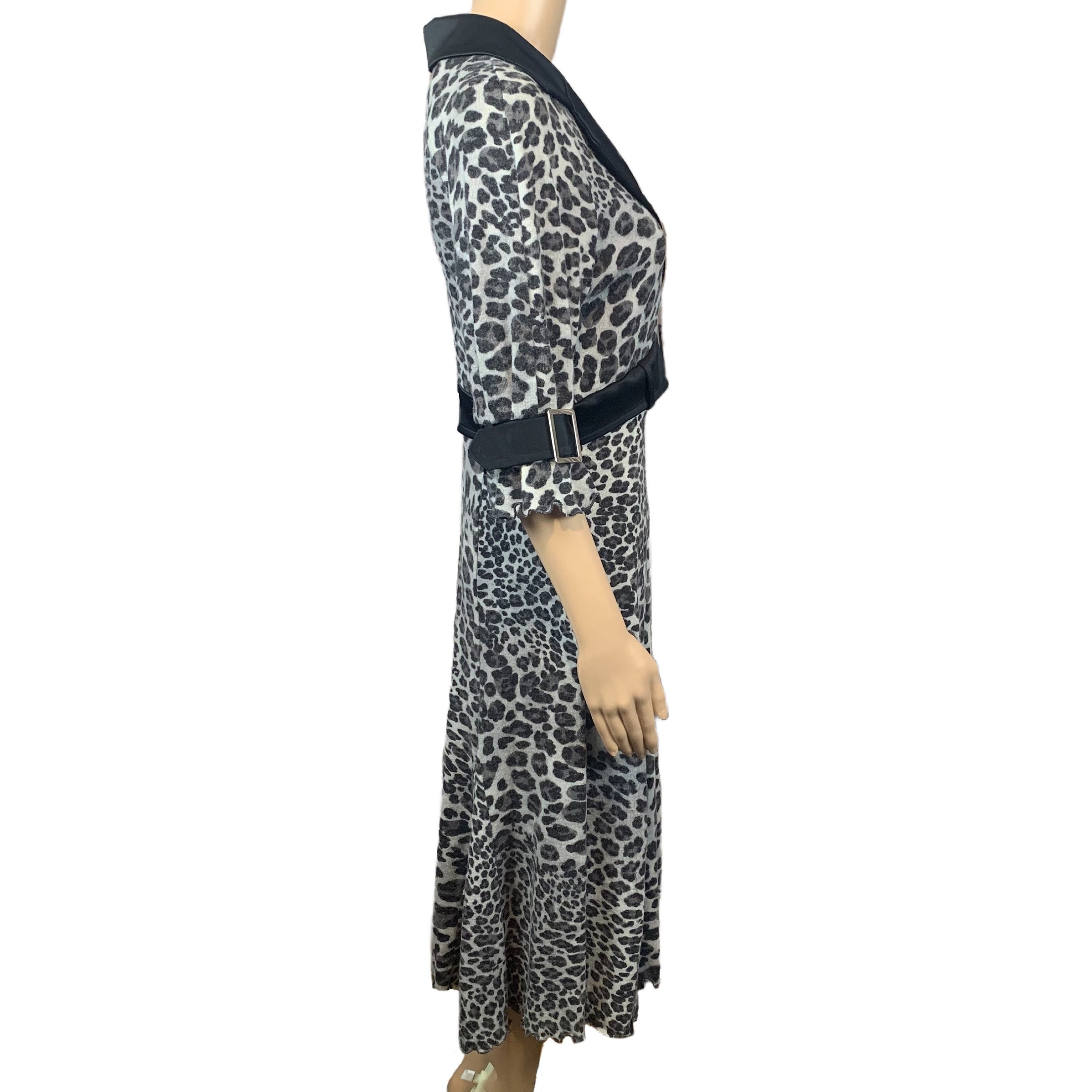 Cocktail Dress 1990's Vintage Gerry Shaw Leopard - Etsy