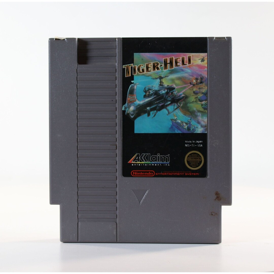 Tiger-heli NES Nintendo Game Cart Only TESTED 1985 Authentic - Etsy