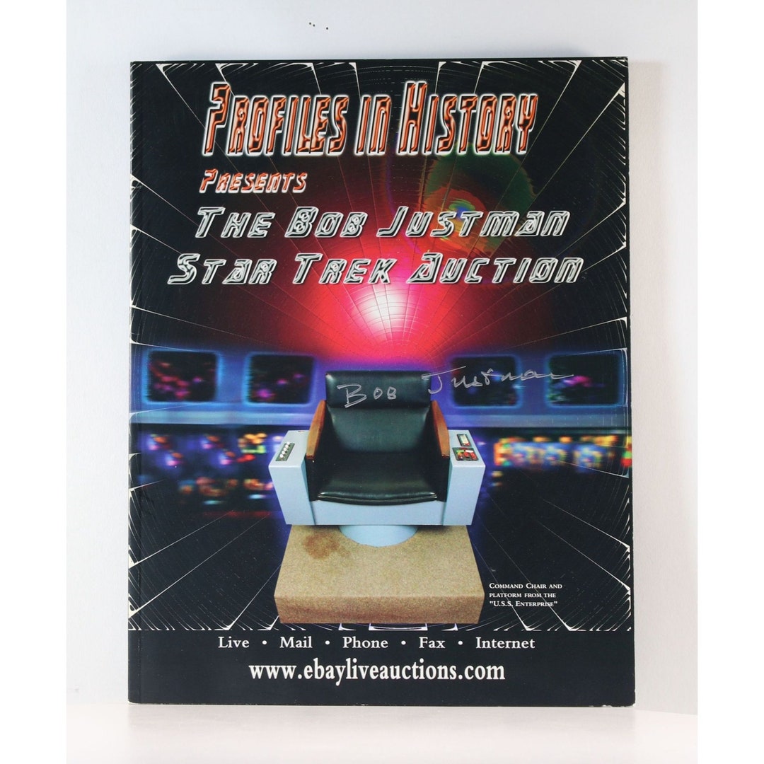 Profiles in History Presents the Bob Justman Star Trek Auction Book ...
