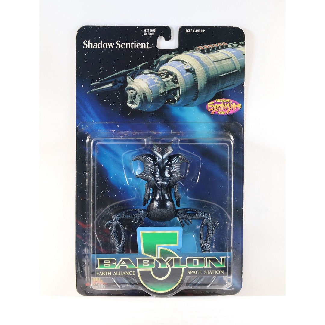 Babylon 5 B5 Rare Shadow Sentient Figure SEALED Exclusive Premiere 1998 ...