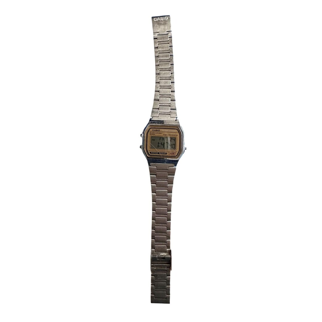 Vtg Casio Alarm Watch A158WE Stainless Steel (pre-owned) GC - Etsy