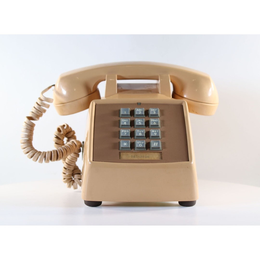 Stromberg-carlson SC 2500D Push Button Telephone Touchtone Style Beige ...