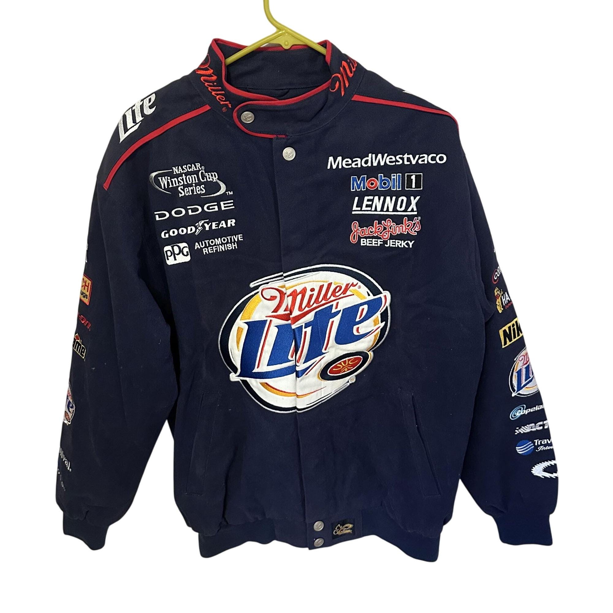 Miller Lite Jacket - Etsy Miller Lite Jacket - Etsy