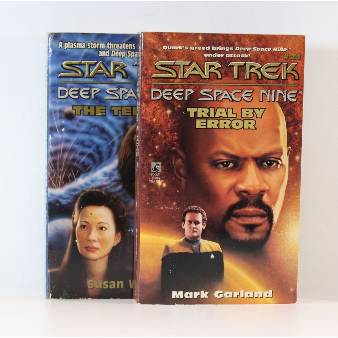 Trial by Error & the Tempest Star Trek Deep Space Nine Books Set of 2 ...
