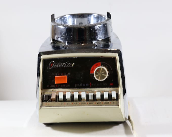 Vintage Osterizer Dual Range Pulse Matic 16 Blender Base Only No ...