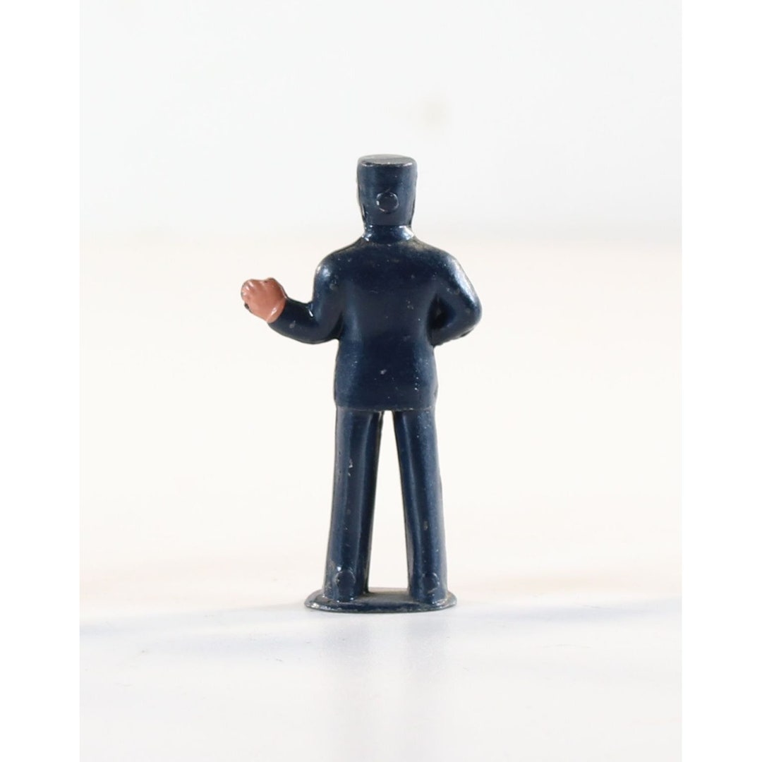 Barclay Manoil Train Conductor Directing Passengers Lead Figure 1950s ...