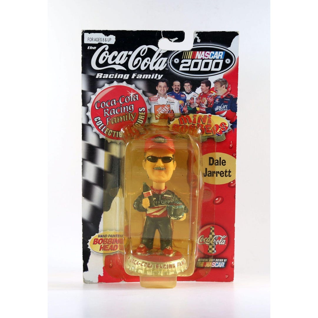 Dale Jarrett Bobblehead Nascar Coca-cola Racing Family Collectible 2000 ...