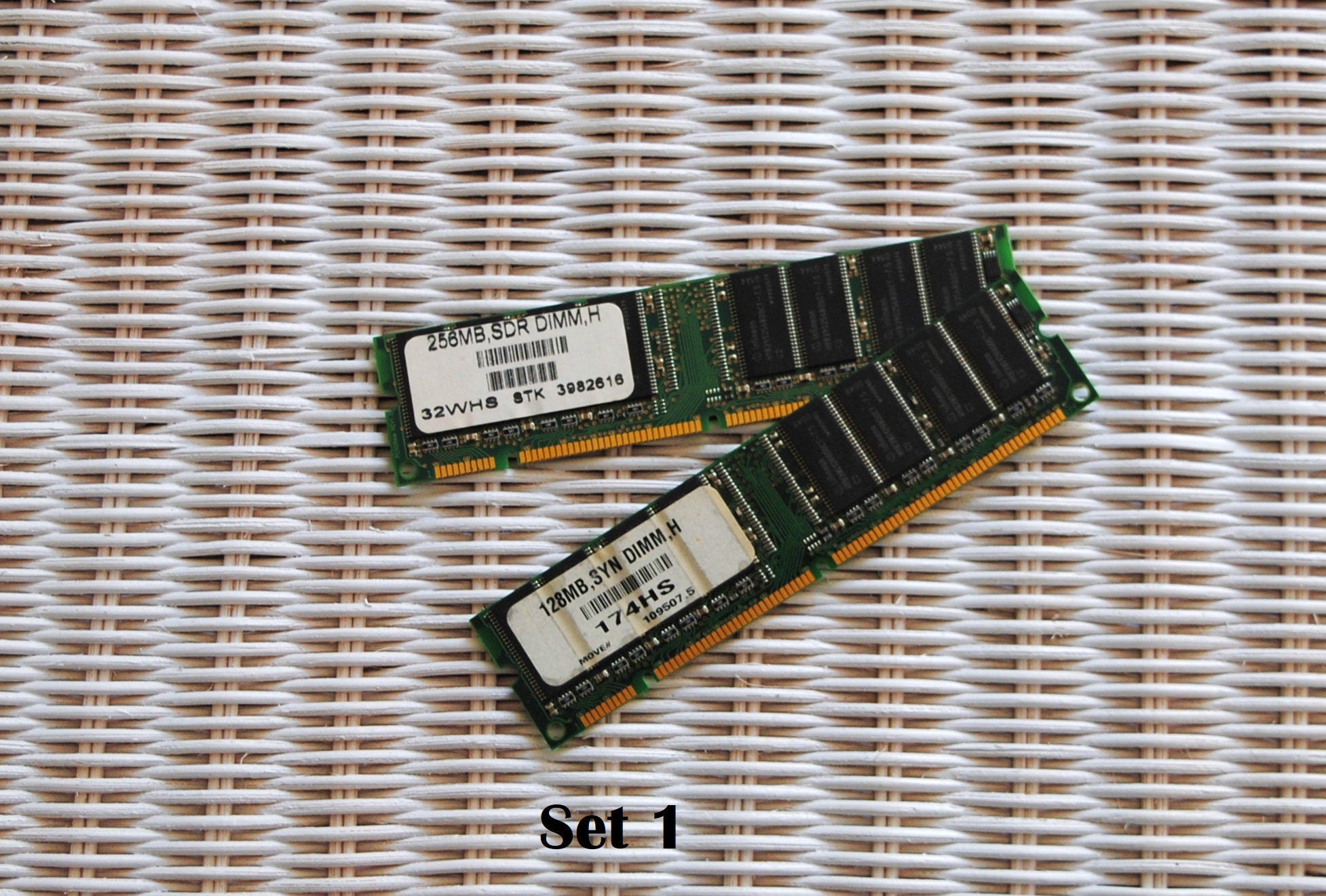 Vintage Memory Chips From 1990s 1 Set of 2 Computer Chips | Etsy