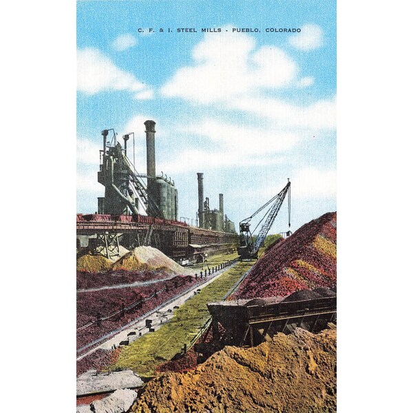 Steel Mill Art - Etsy