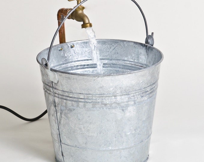 Bucket Water Fountain - Etsy