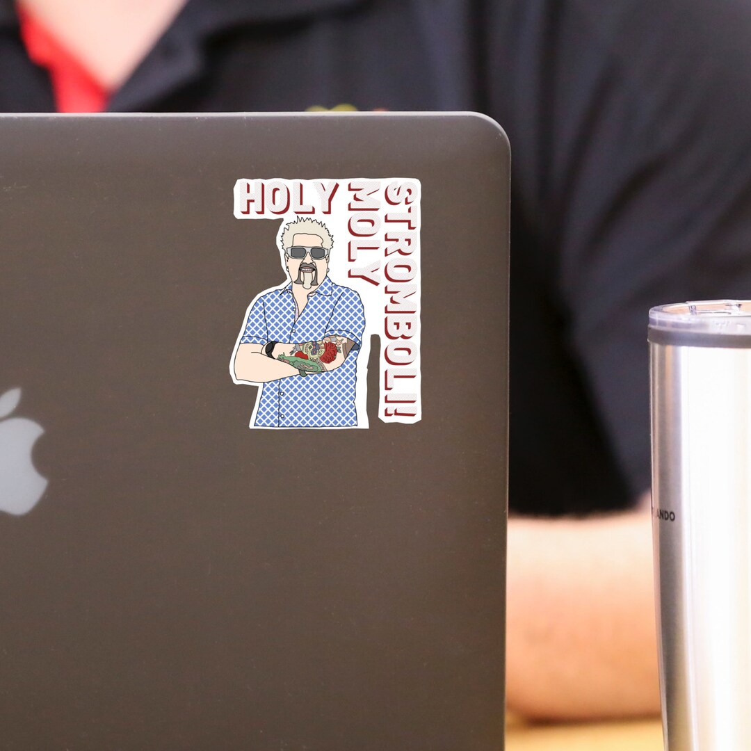 Guy Fieri - "holy Moly Stromboli!" Sticker - Etsy