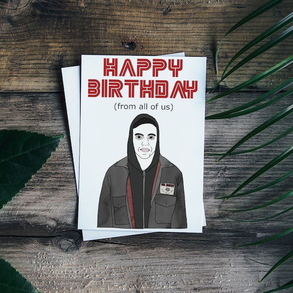 Robot Birthday Card - Etsy