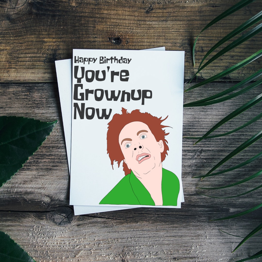 Drop Dead Fred Greeting Card || 90s || Rik Mayall || Comedy || Movies ...
