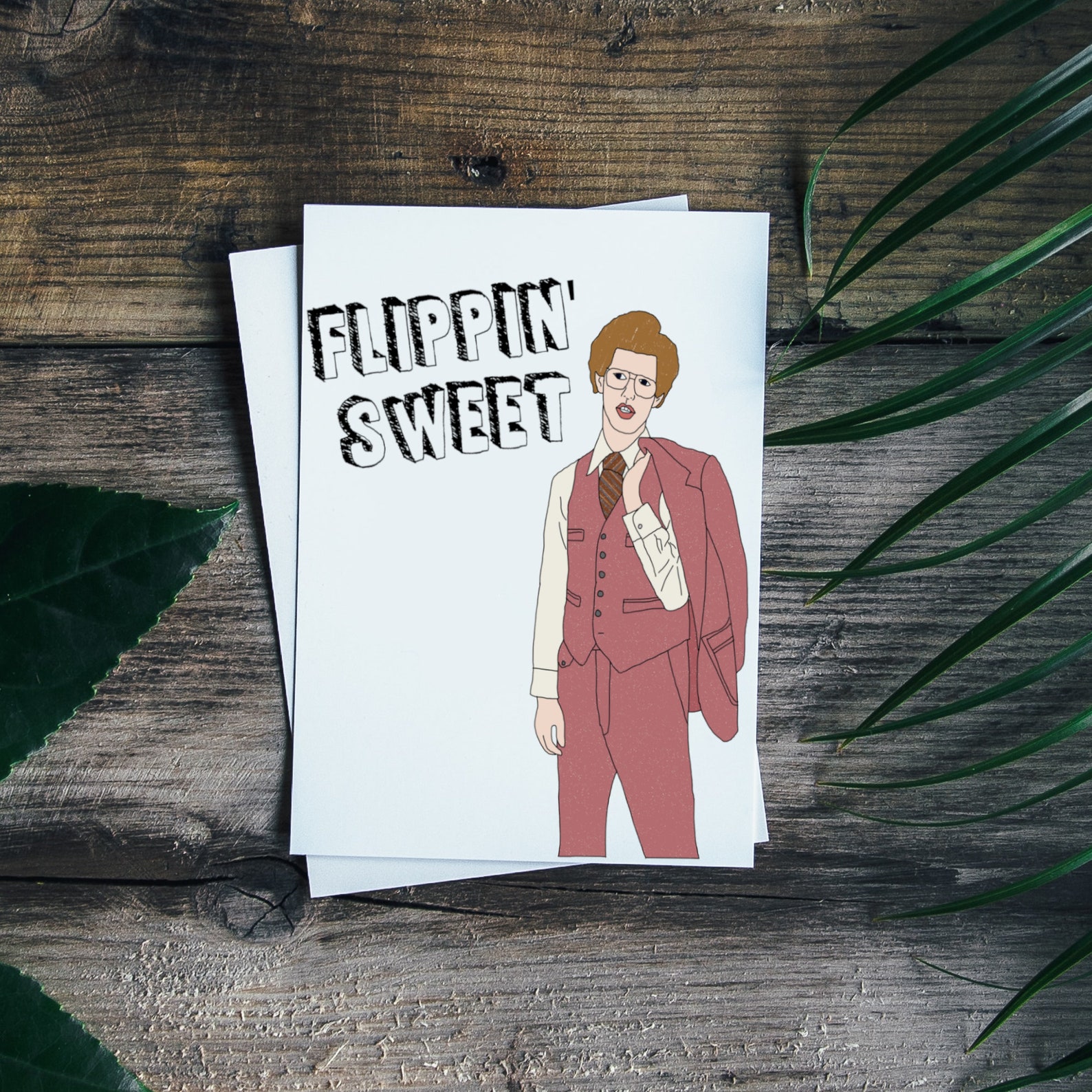 Napoleon Dynamite Greeting Card Flippin Sweet 00s Movies - Etsy