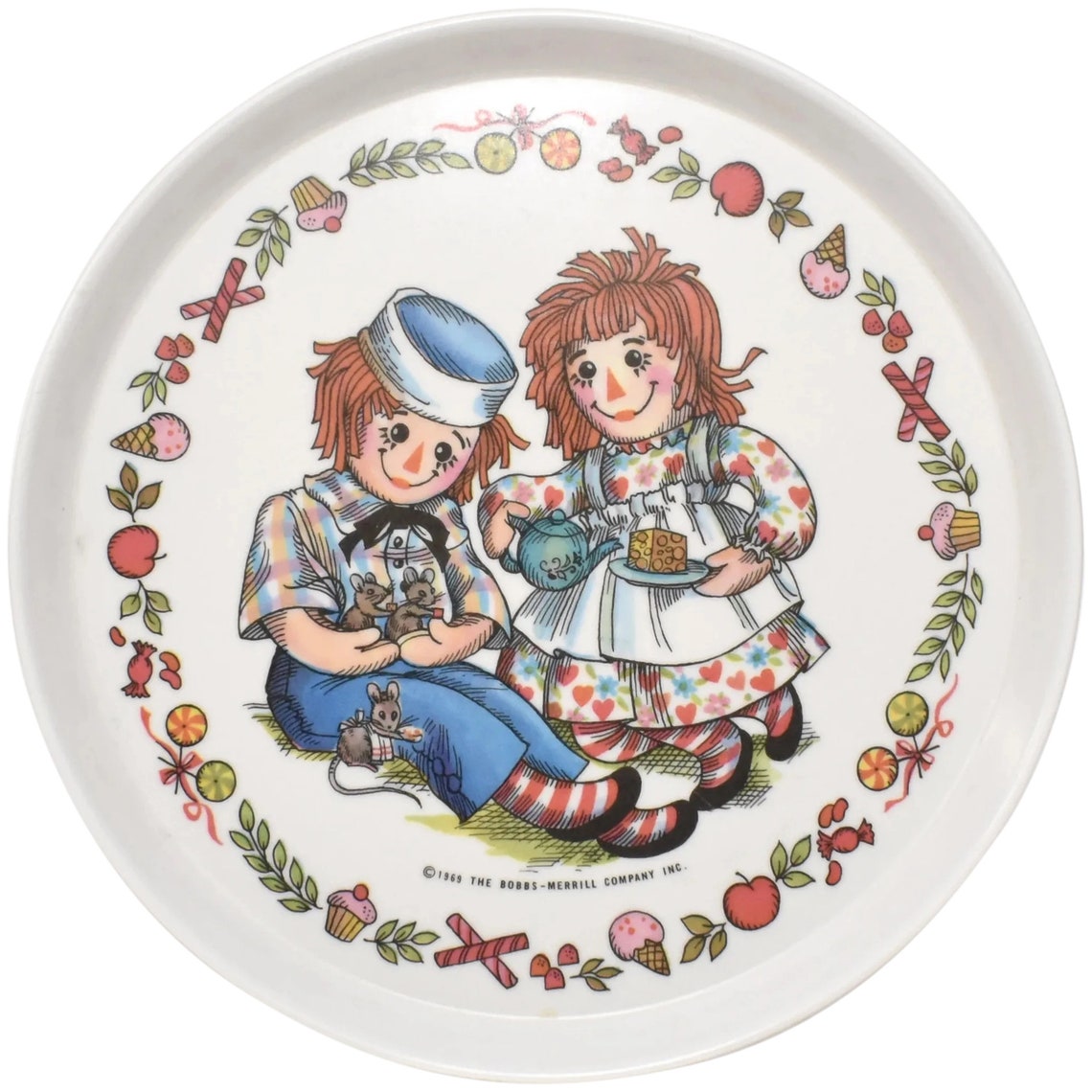 Vintage Oneida Deluxe Raggedy Ann & Andy Tea Time Sweets | Etsy