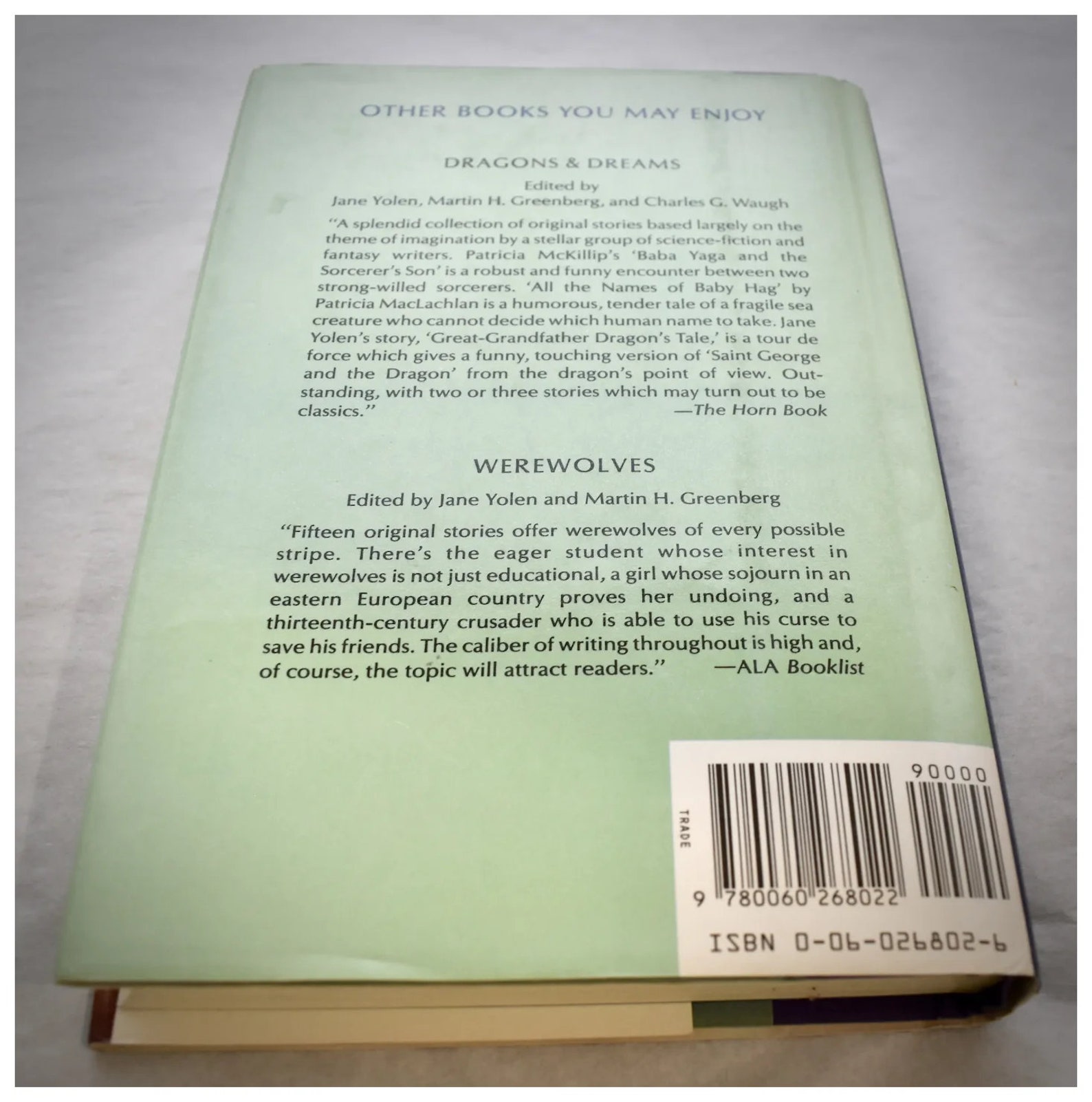 C1989 "things That Go Bump in the Night" A Collection of Stories Edited ...
