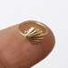 Shell Nose Ring, Gold Filled Nose Ring, Shell Nose Hoop, Dainty Nose ...