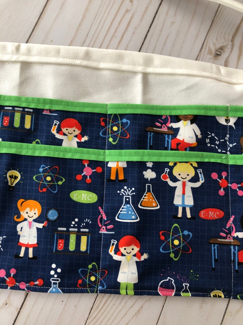 Female Scientist Teacher Apron - Etsy