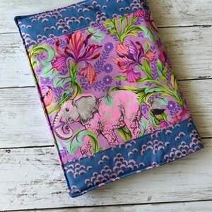 Elephant Patchwork Composition Notebook Cover - Etsy