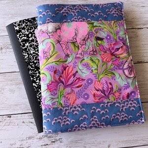 Elephant Patchwork Composition Notebook Cover - Etsy