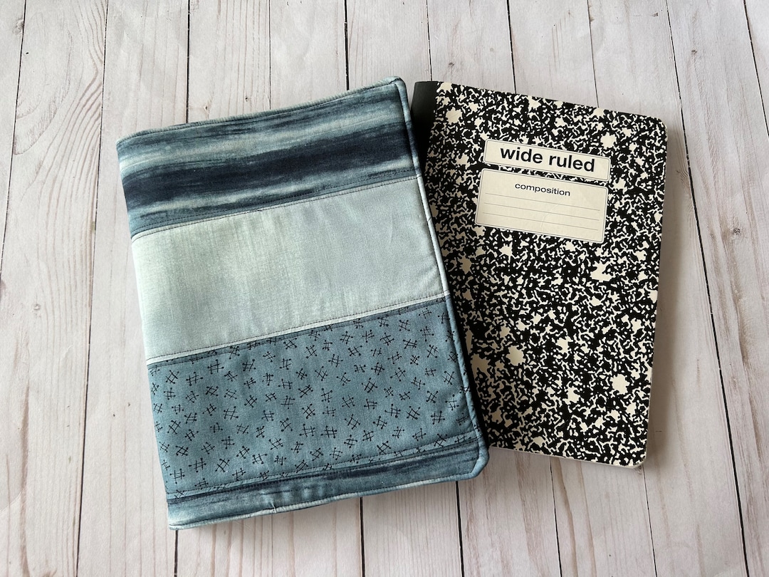 Navy Blue Composition Notebook Cover - Etsy