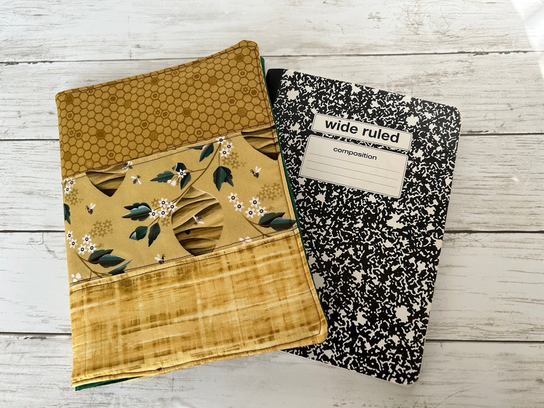 Bee Hive Patchwork Composition Notebook Cover - Etsy