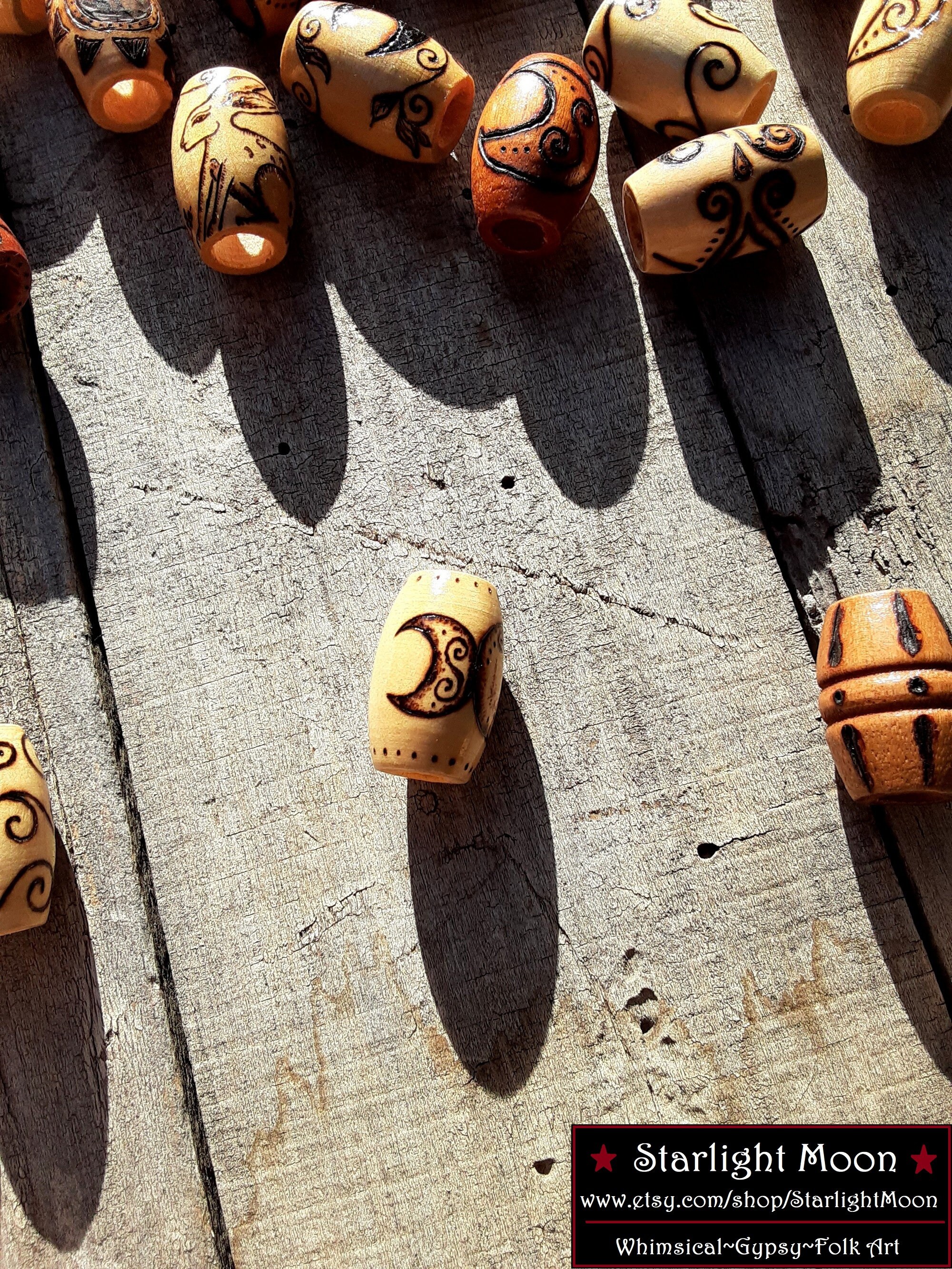 Phases of the Bohemian Moon Bead - Etsy