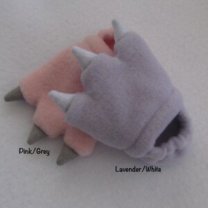 New Colors- Fleece Dinosaur Feet Baby Soft Sole Slippers- Fleece Dino ...