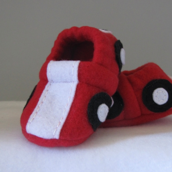 Orange and Red Boy Slippers - Etsy