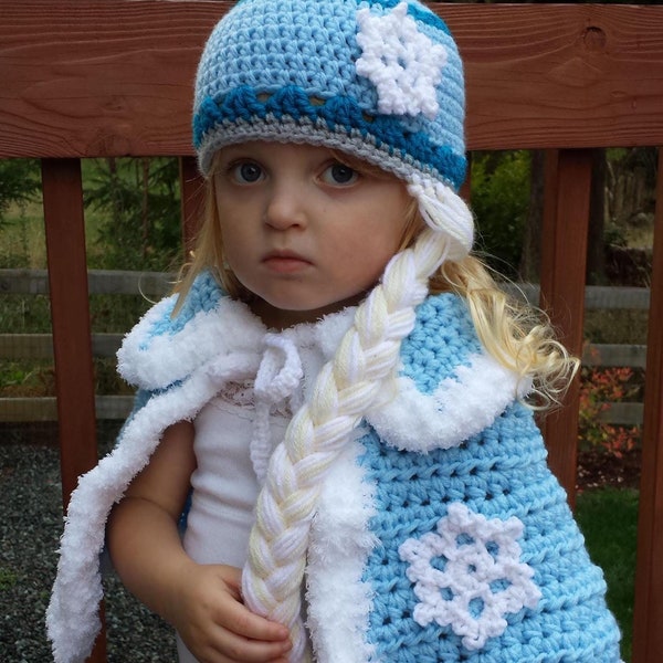 Frozen Crochet Hat - Etsy