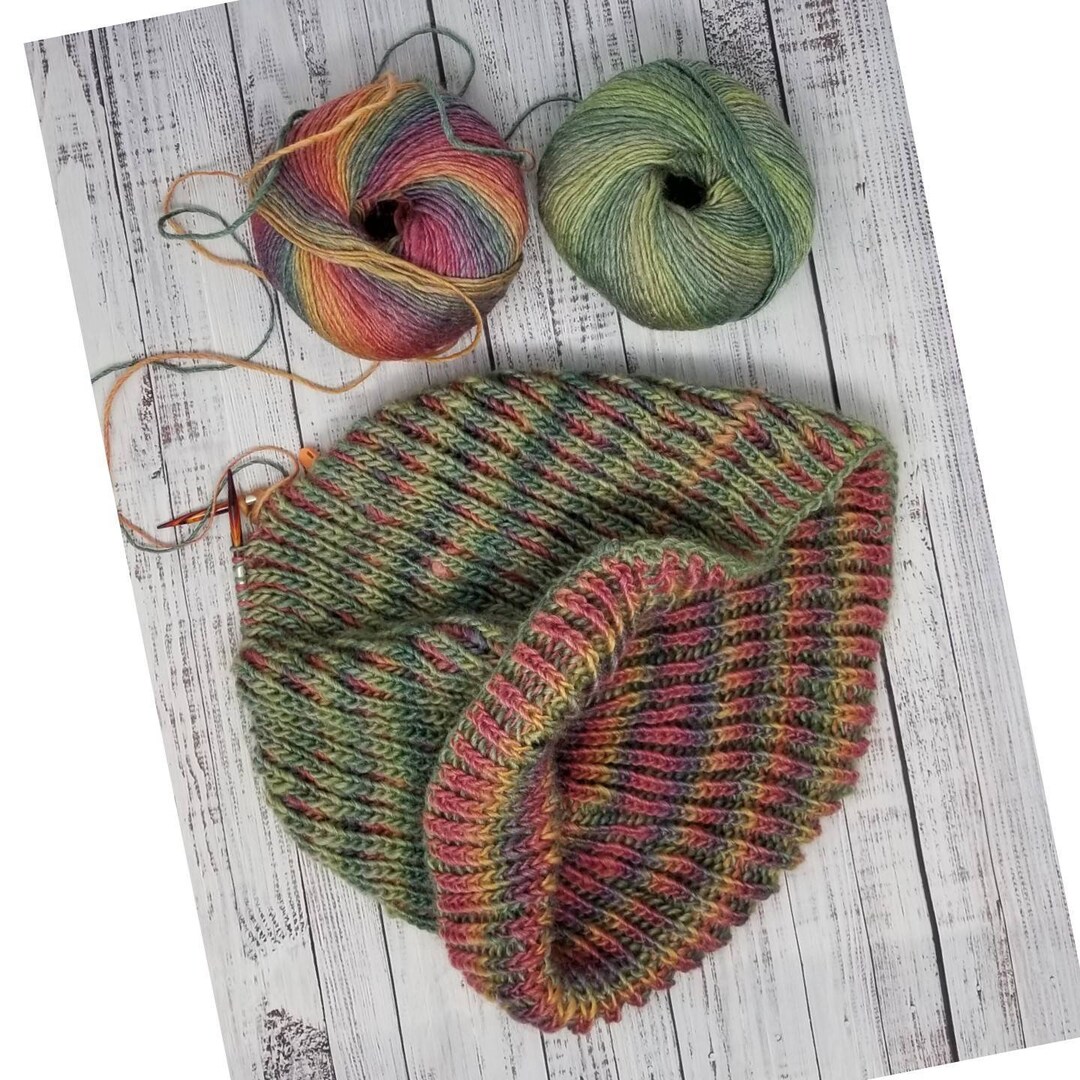 Video Instruction KNITTING PATTERN, Beginner Brioche Knitting Tutorial ...