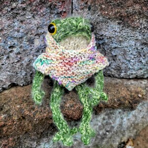 Frog Poncho Knitting Pattern: Amigurumi Froggy Beach Attire (PDF ...