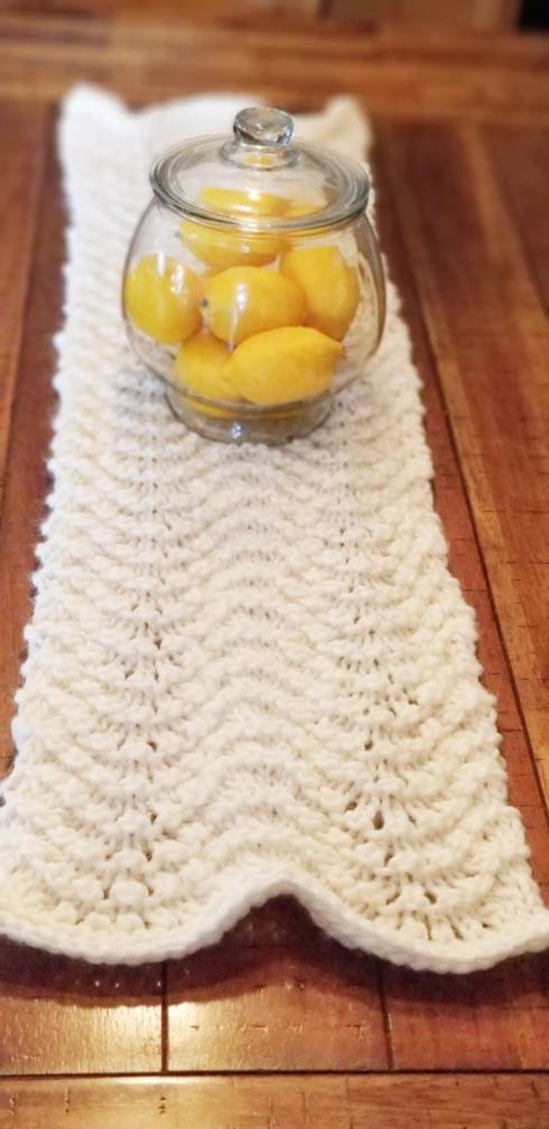 Table Runner Knitting Pattern Easy Knitted Table Runner - Etsy