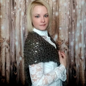 KNITTING PATTERN, Chunky Highlander Triangle Wrap, Sassenach Triangle ...