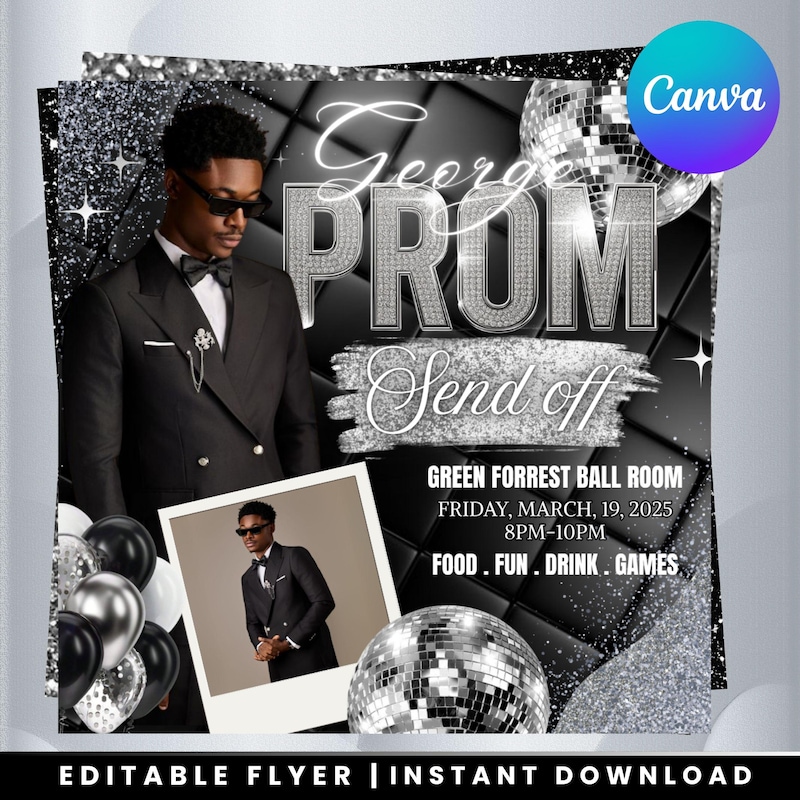 Prom Send off Flyer - Etsy
