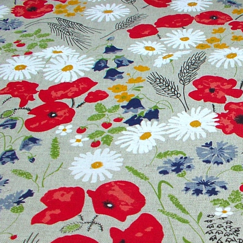 Linen Country Style Fabric - Etsy