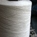 Organic Linen White Yarn Thread on Cone 56 Tex X 2 Filament / 56 Tex X ...