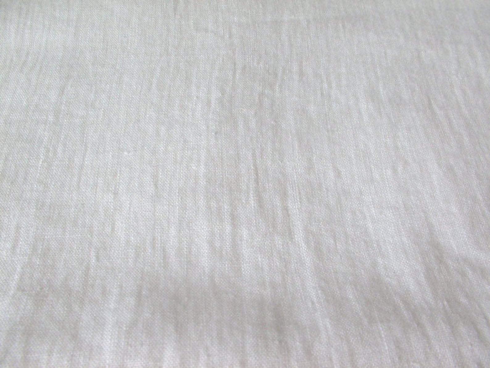 Antique White Linen Eco Friendly Fabric--organic Natural Softened Linen ...