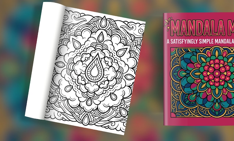 Mandala Coloring Pages Printable | Easy Mandala Coloring Book ...