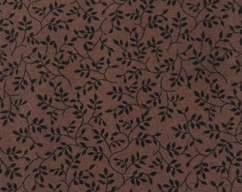 Leaf print fabric | Etsy